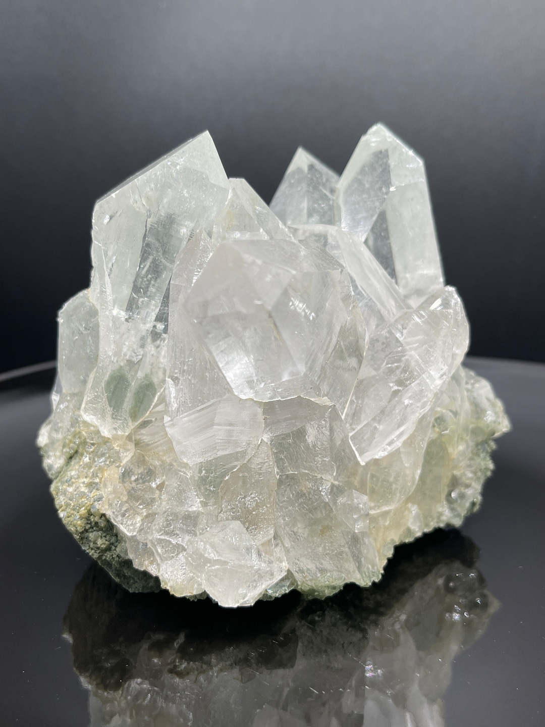 Himalayan Quartz Cluster With Clinichlore chlorite Inclusions and ...
