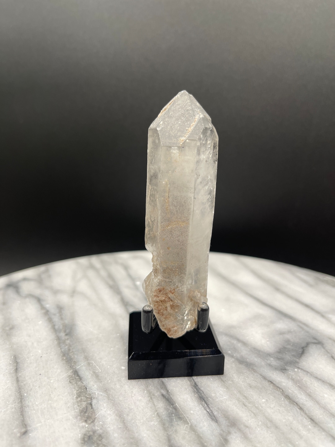 Quartz Point With Carbon Inclusions | Tibet, China | American Seller ...