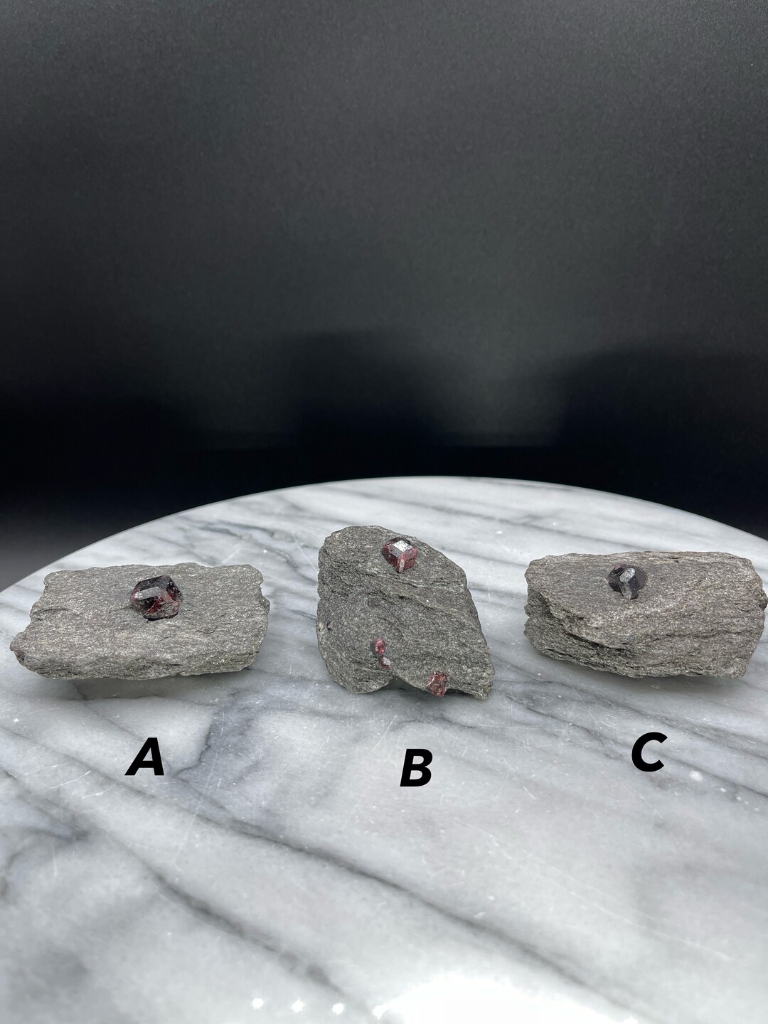 Pick Your Fave Almandine Garnet in Schist Matrix Garnet Ledge, Wrangell ...