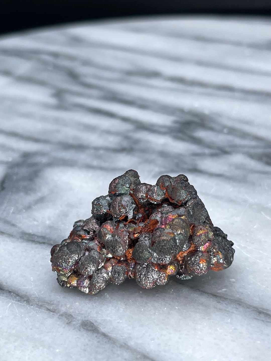 Iridescent Botryoidal Goethite Mineral | Spain | American Seller | Fast ...