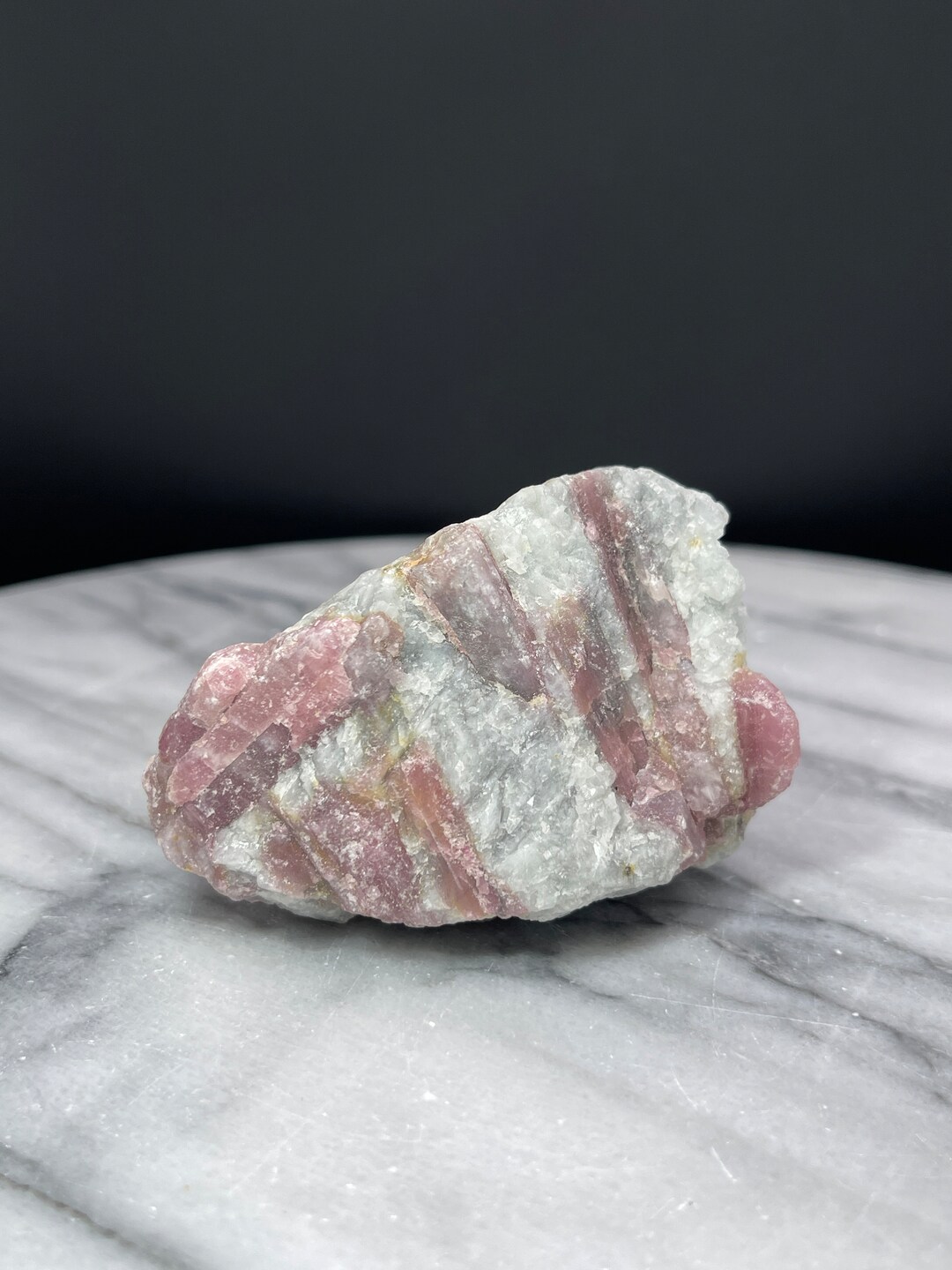 Pink Tourmaline (rubellite) in Quartz Matrix - Brazil - American Seller ...
