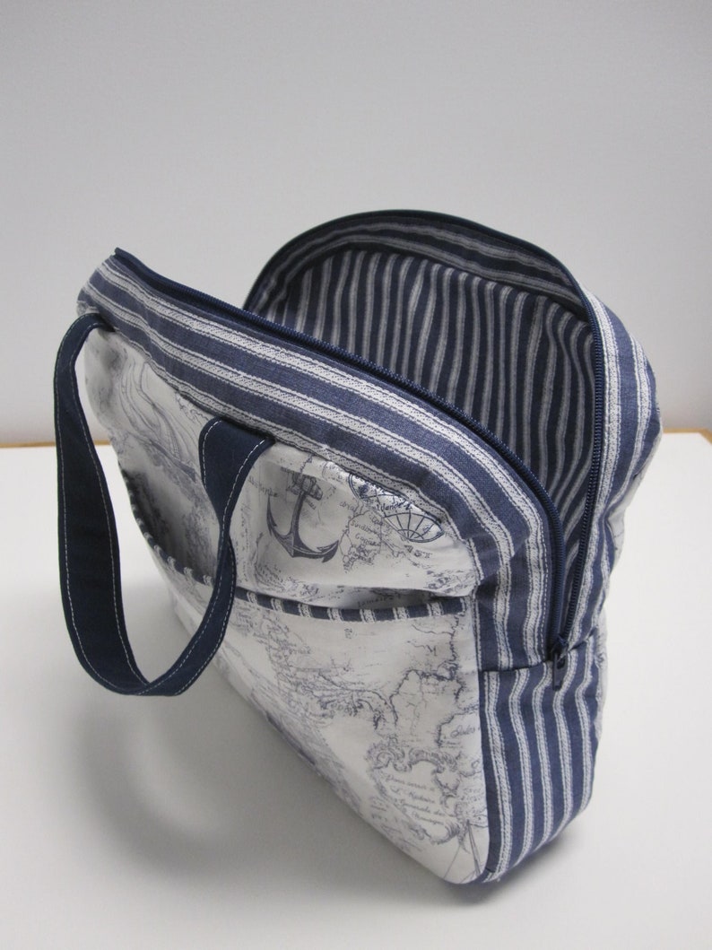 Book Bag Tutorial and PDF Pattern / Book Cover Sewing PDF - Etsy