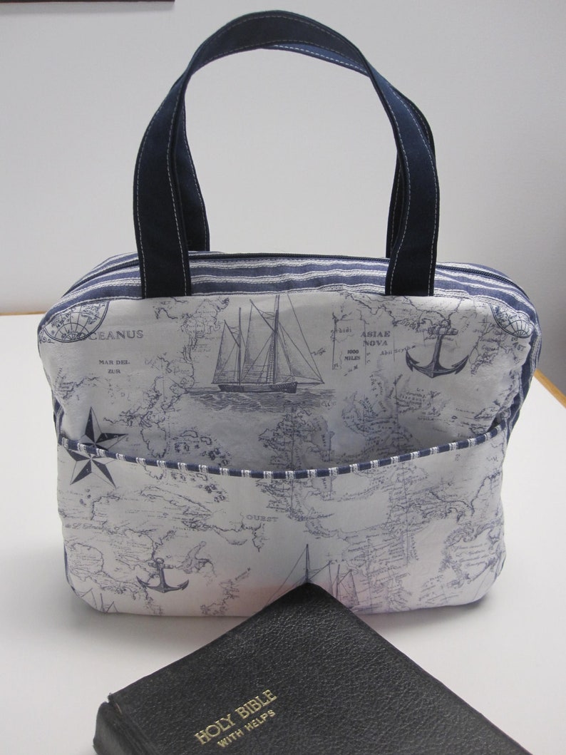 Book Bag Tutorial and PDF Pattern / Book Cover Sewing PDF - Etsy