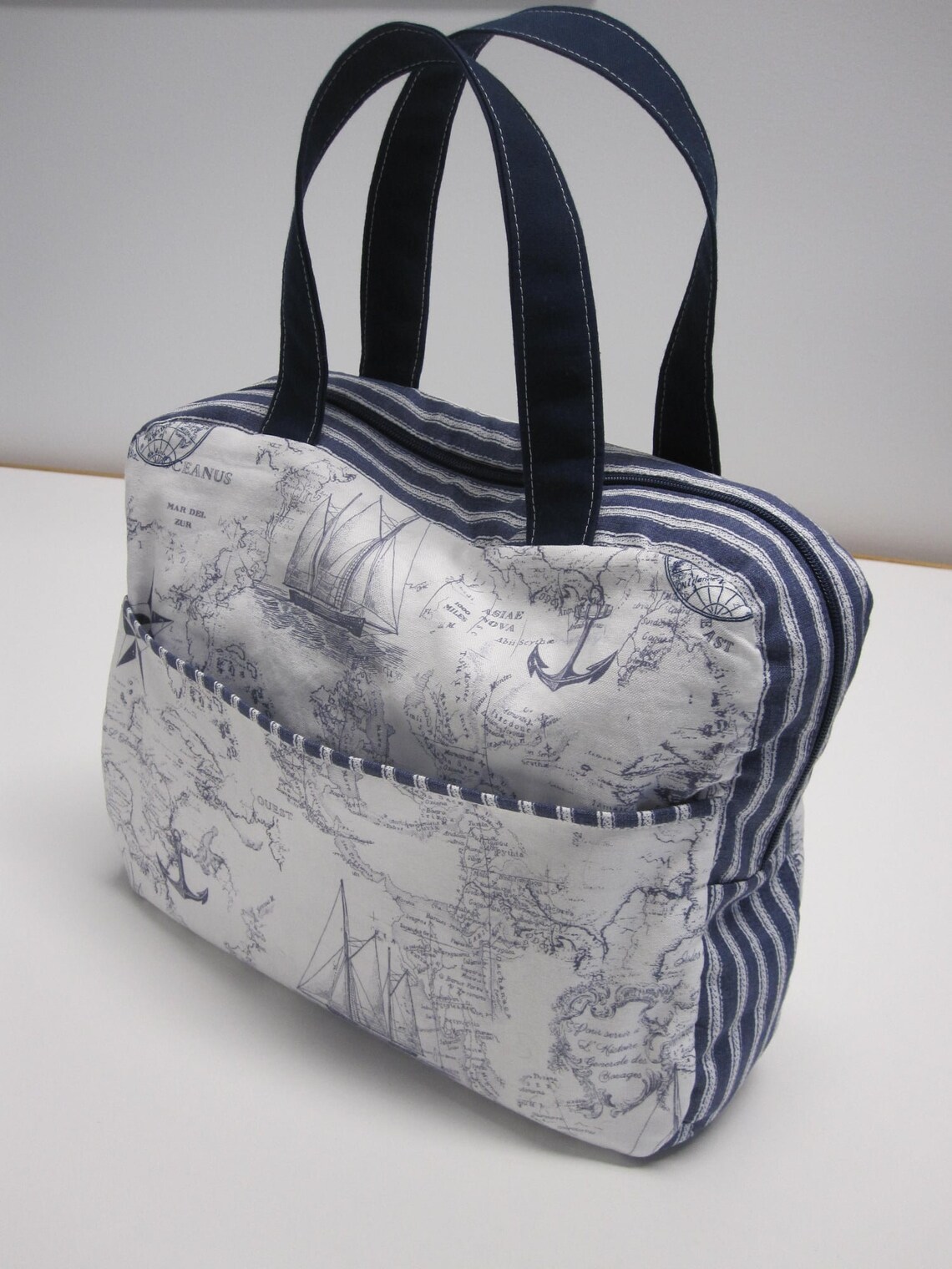 Book Bag Tutorial and PDF Pattern / Book Cover Sewing PDF - Etsy