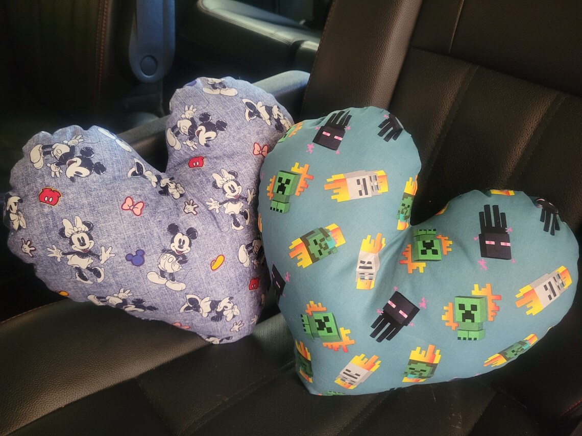 Heart Shape Pillow Sewing PDF Patterns / Multiple Size Pillow - Etsy