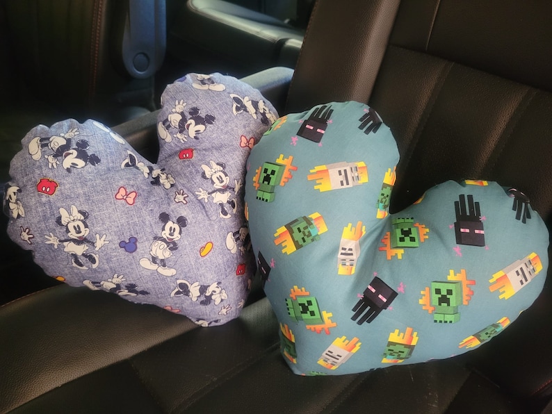 Heart Shape Pillow Sewing PDF Patterns / Multiple Size Pillow - Etsy