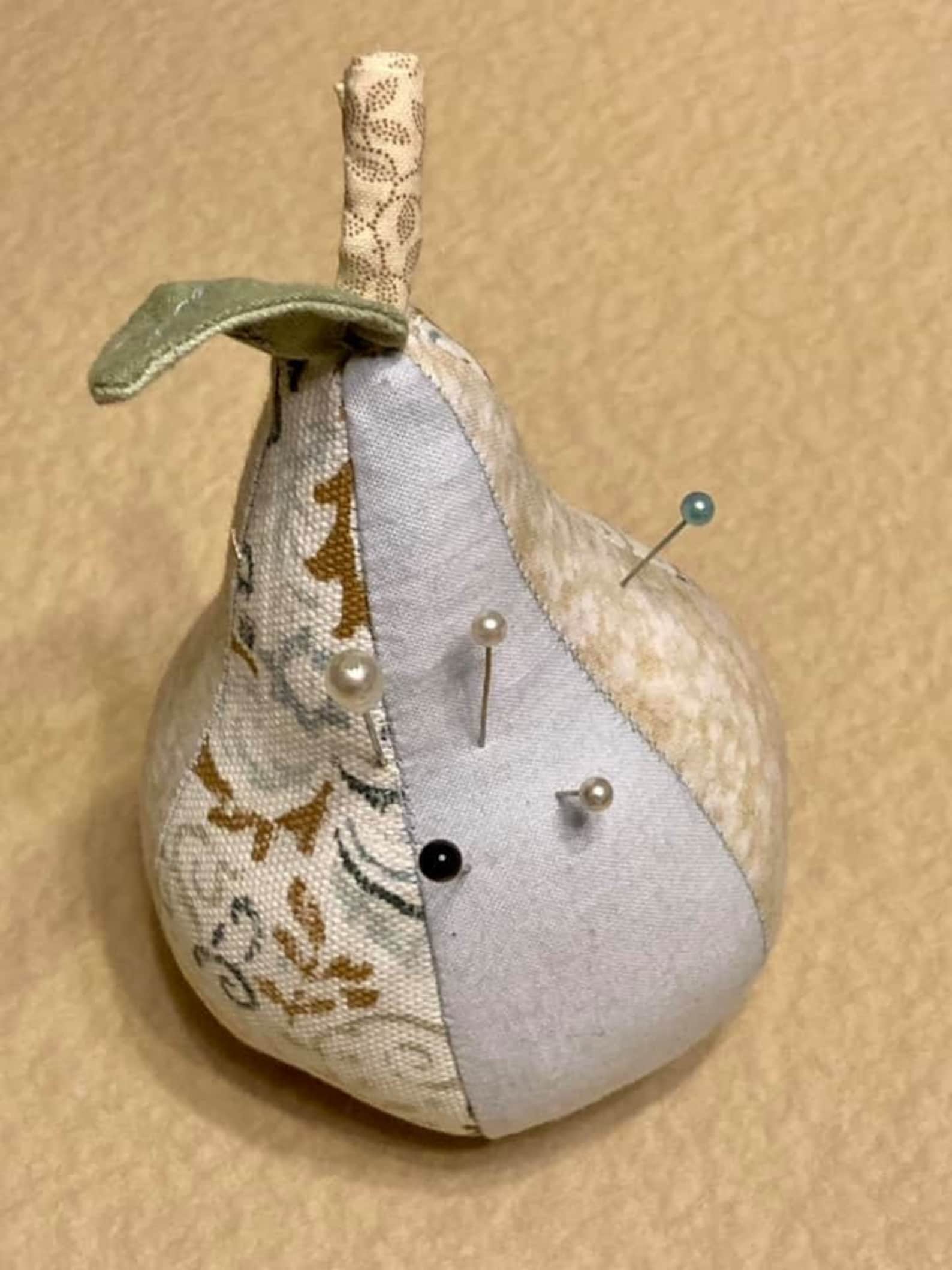 Pin Cushion Sewing PDF Pattern / Pear Sewing Pattern PDF - Etsy
