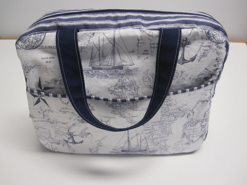 Book Bag Tutorial and PDF Pattern / Book Cover Sewing PDF - Etsy