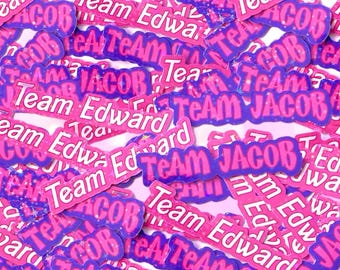 Team Jacob Sticker - Twilight Merch - Jacob Black - Kiss-cut Stickers ...