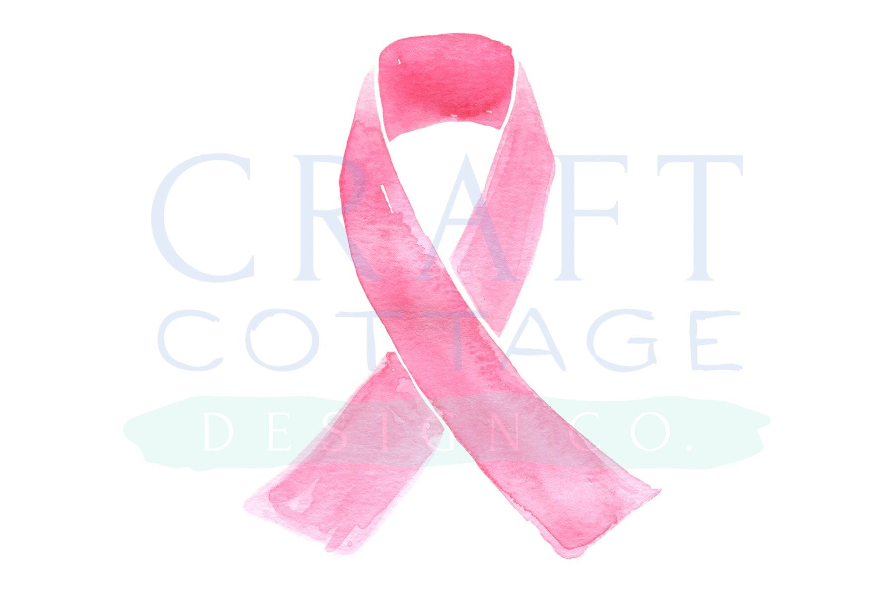 Watercolor Breast Cancer Ribbon Clip Art • PNG • High-res • 300 DPI ...