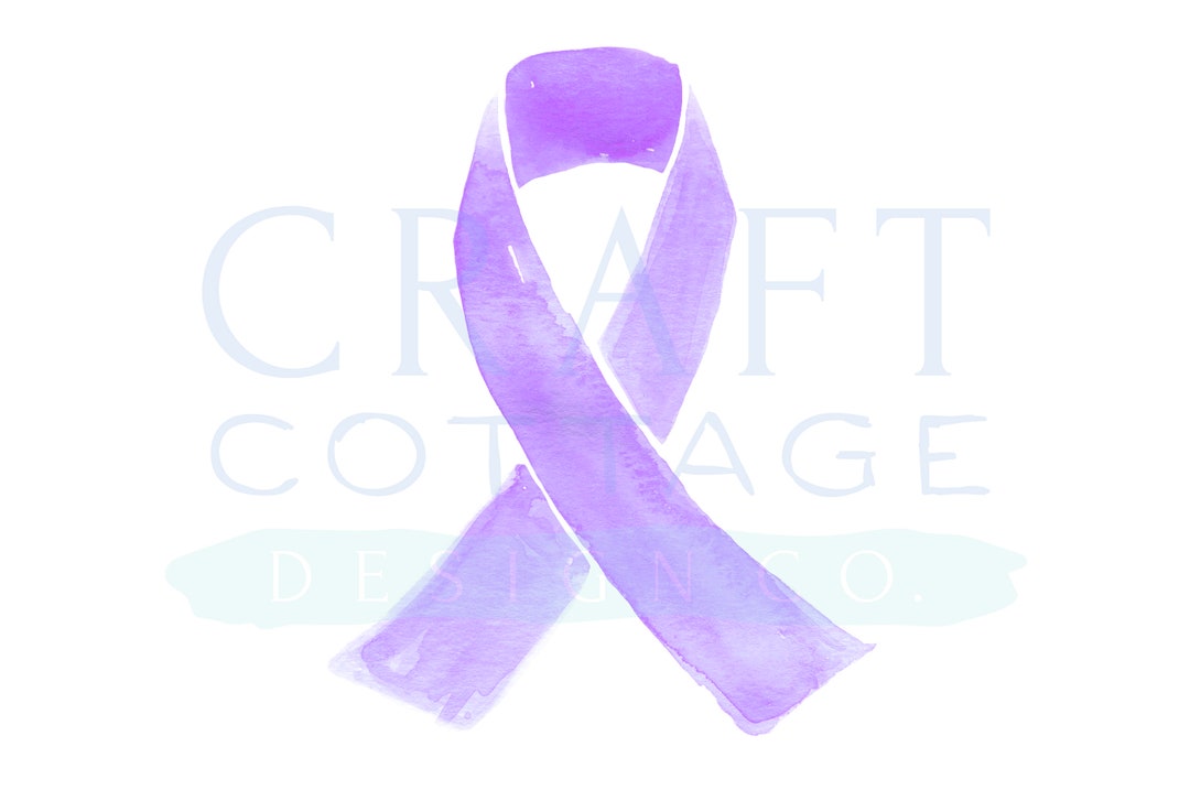Watercolor All Cancer • Ribbon Clip Art • PNG • High-res • 300 DPI ...