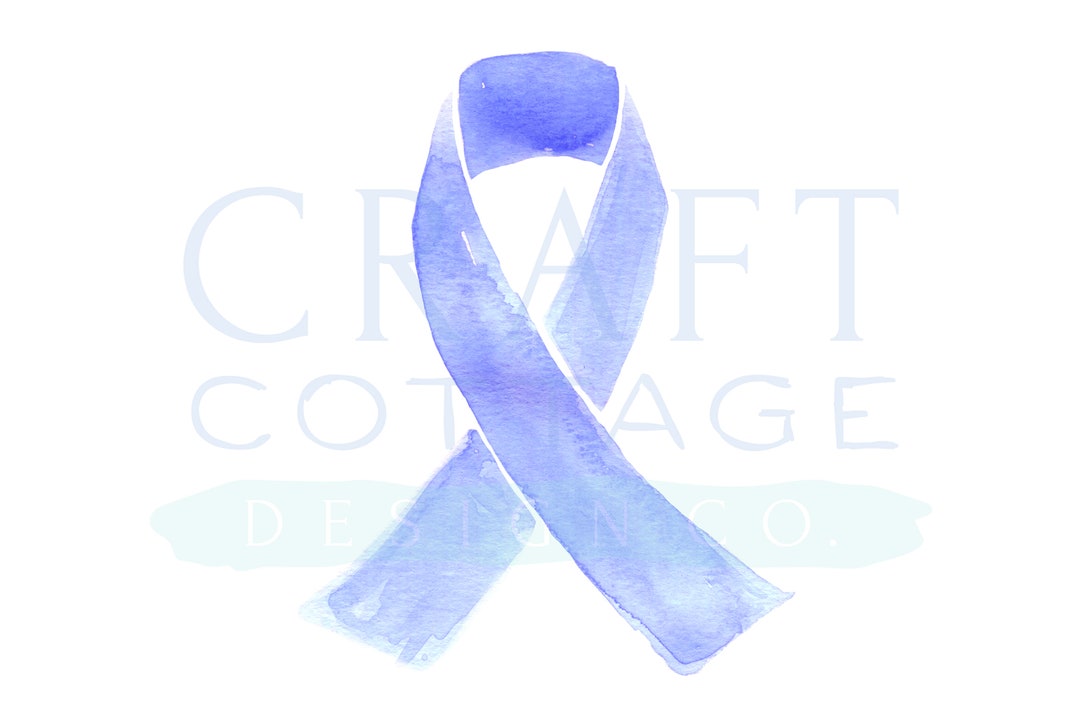 Watercolor Esophageal Cancer Ribbon Clip Art • PNG • High-res • 300 DPI ...