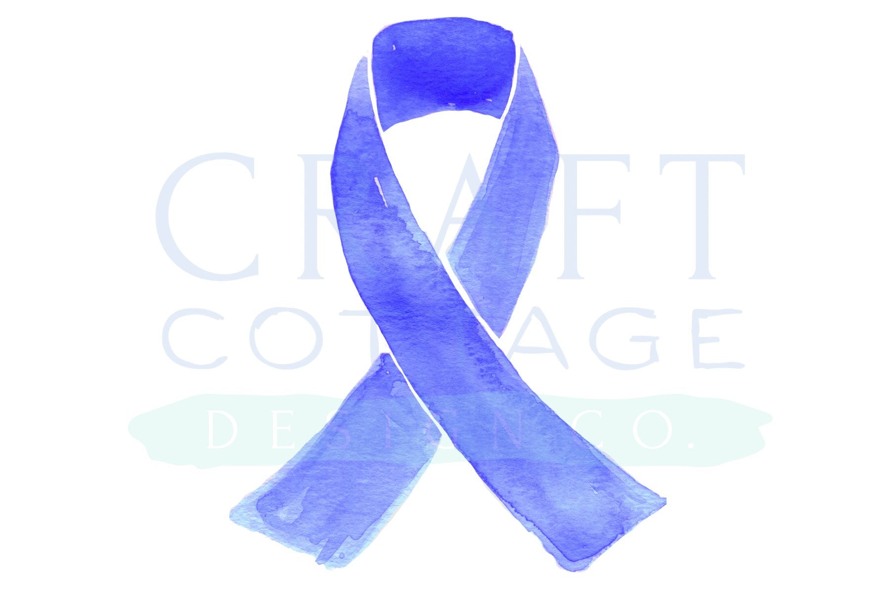 Watercolor Colon Cancer Ribbon Clip Art • PNG • High-res • 300 DPI ...