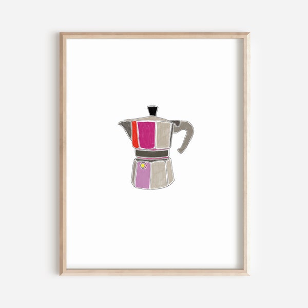 Italian Coffee Pot - Etsy