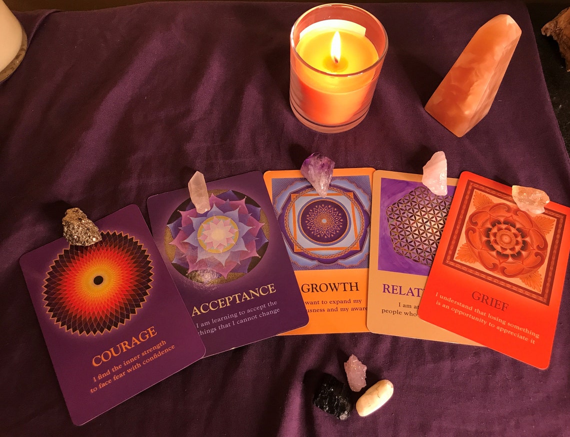 Psychic Oracle Card Reading By Psychic Medium Isabelle In 48 Etsy