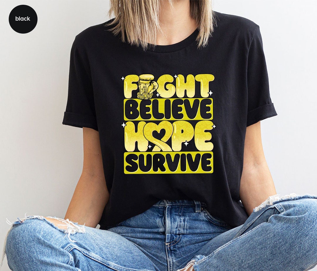 Sarcoma Bone Warrior Tshirts Awareness Month Clothing Flower - Etsy