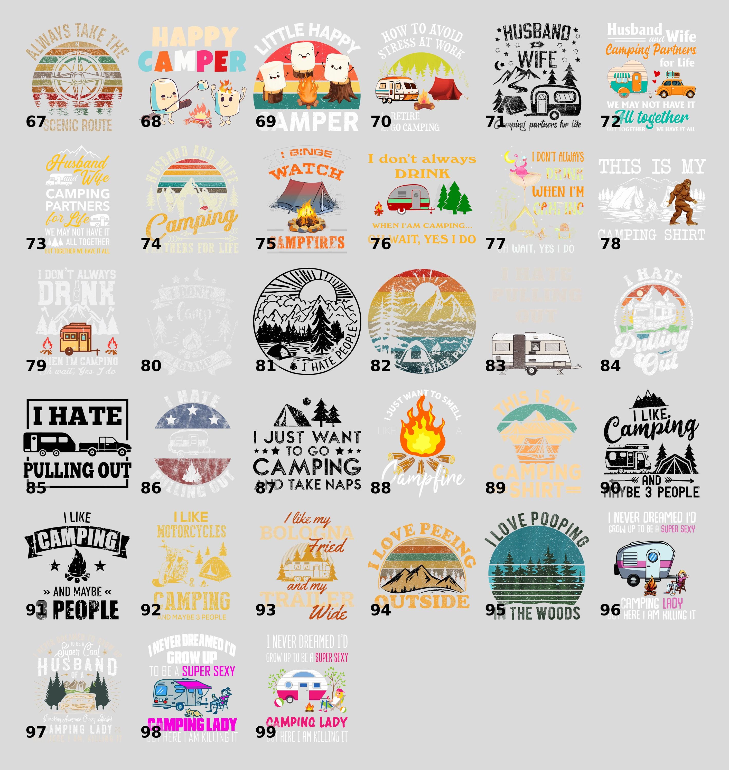 Group Hug Marshmallow Iron-on Decal, Funny Camping Heat Transfer ...