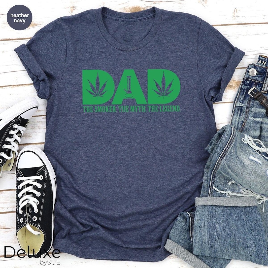 Weed Lover Dad Definition T-shirt, the Smoker the Myth the Legend ...