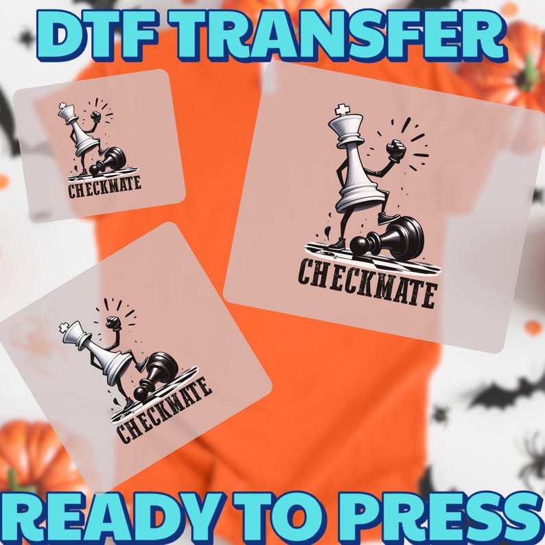 Cartoon Chess King Victory Transfer, Strategic Humor Iron-on Decal ...