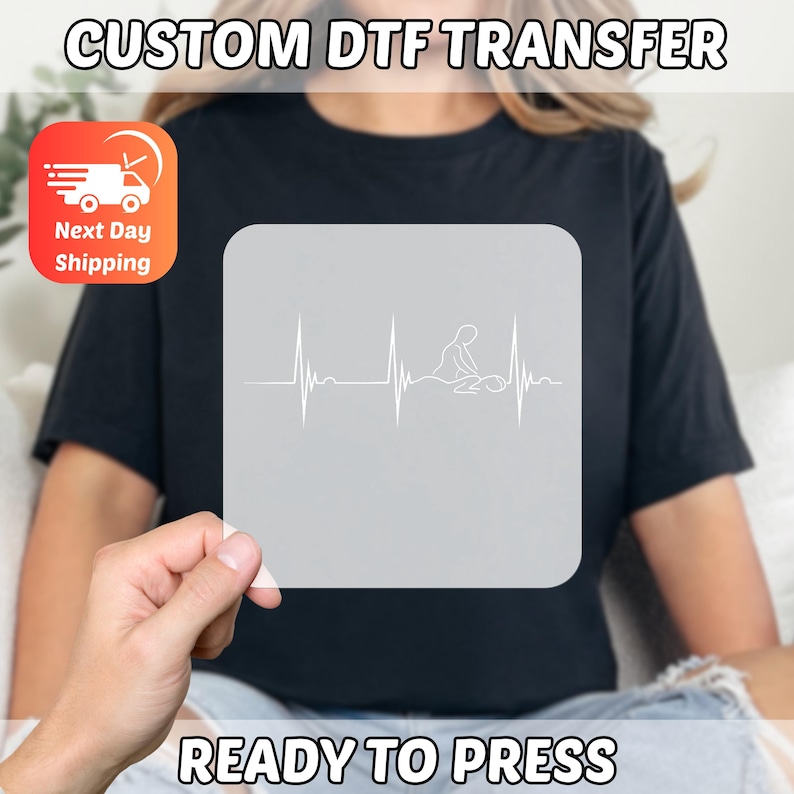 CPR Lifesaving Awareness DTF Transfer for Healthcare Workers, Medical ...