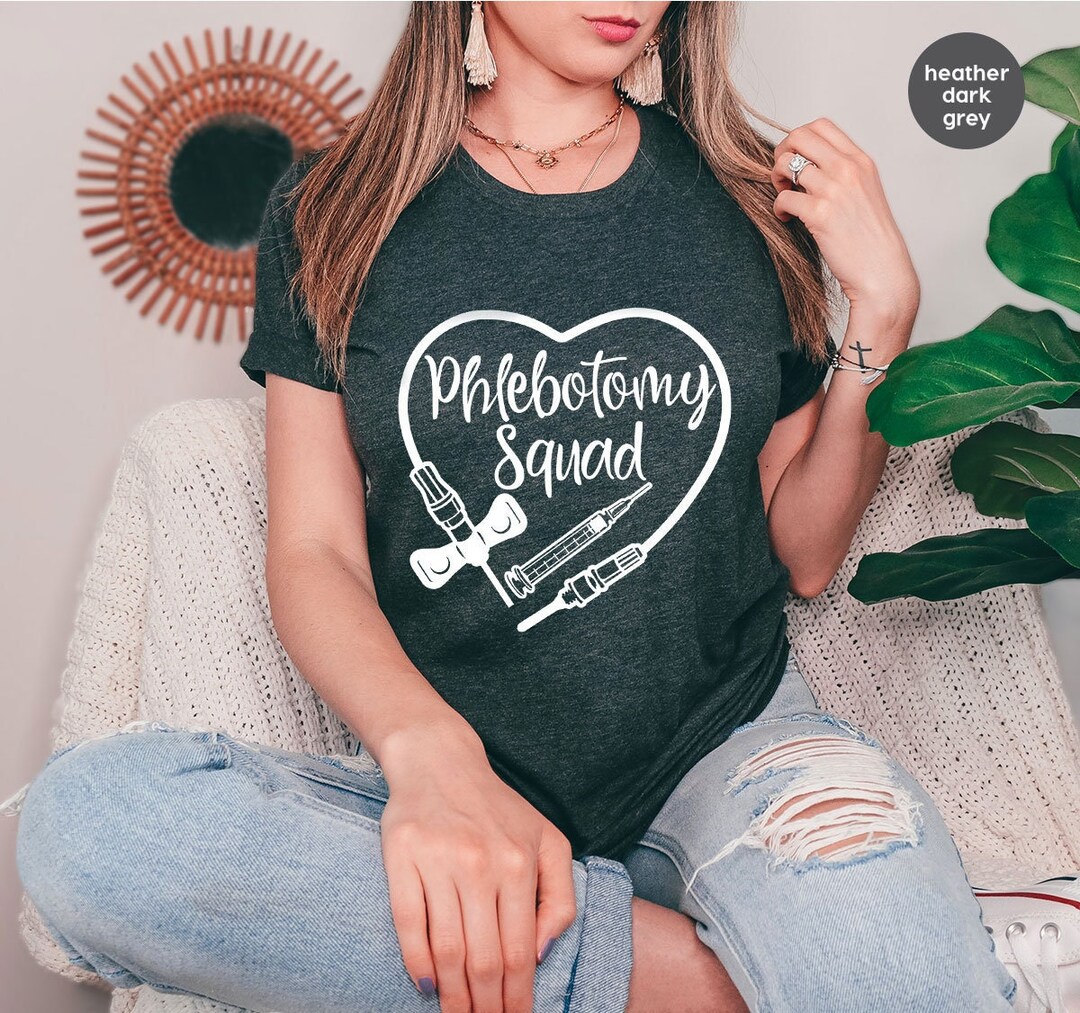 Phlebotomy Crewneck Sweatshirt, Phlebotomist Gift, Matching Phlebotomy ...