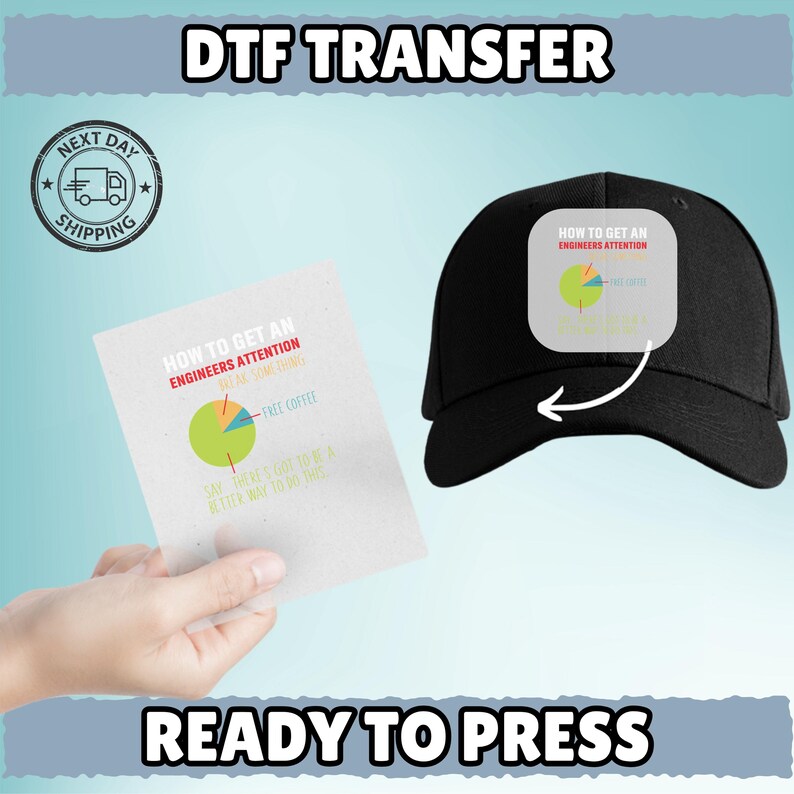 How to Get an Engineers Aviation Humor DTF Transfer, Funny Aerospace ...