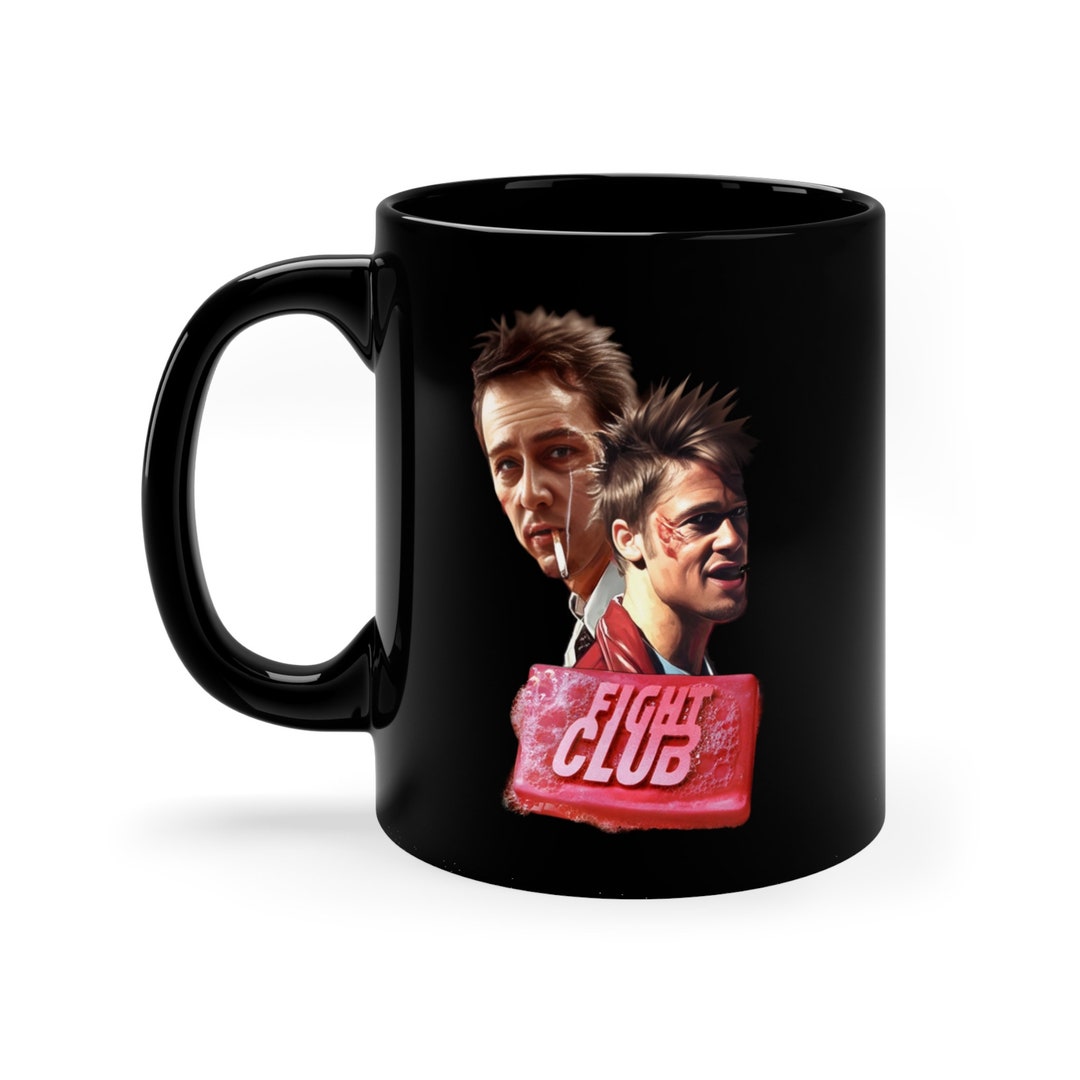 Fight Club Mug Tyler Durden Mug Vintage Movie Inspired - Etsy