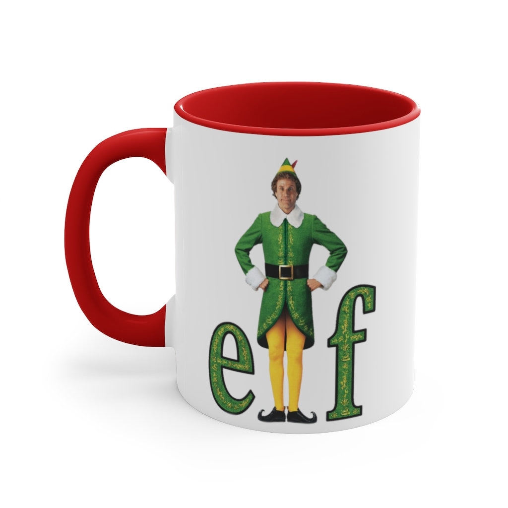 ELF 11 Oz Coffee Mug | Will Ferrell | Xmas Mug | Will Ferrell Mug ...