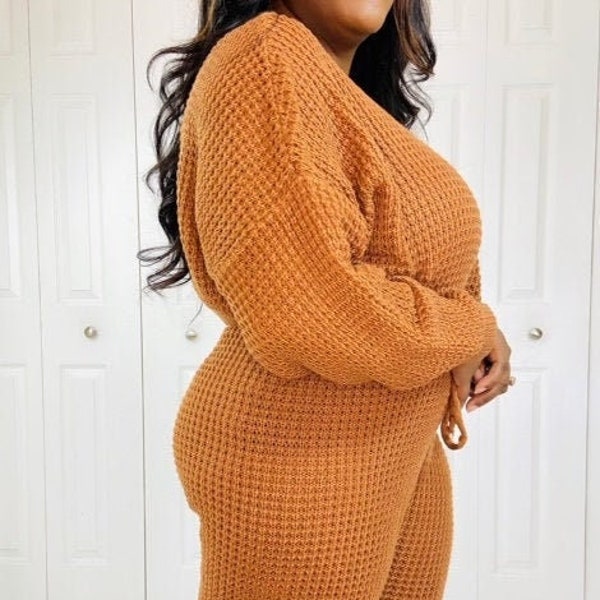 Womens Knit Pant Sets - Etsy