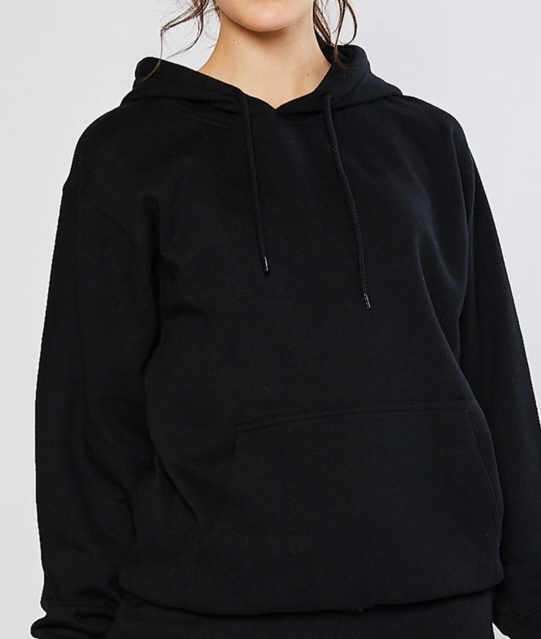 Oversized Matching Jogging Set for Women, French Terry Pullover Hoodie ...