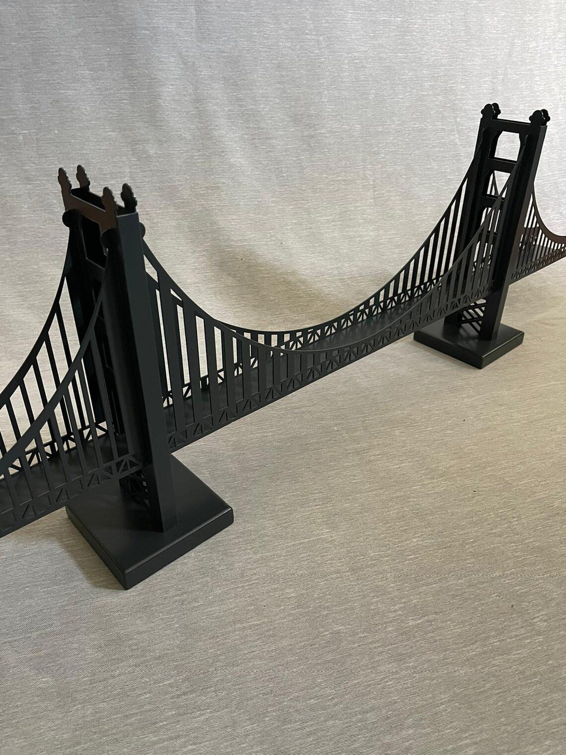 Golden Gate Bridge Replica Décor, Metal Bridge Sculpture, Unique Gift ...