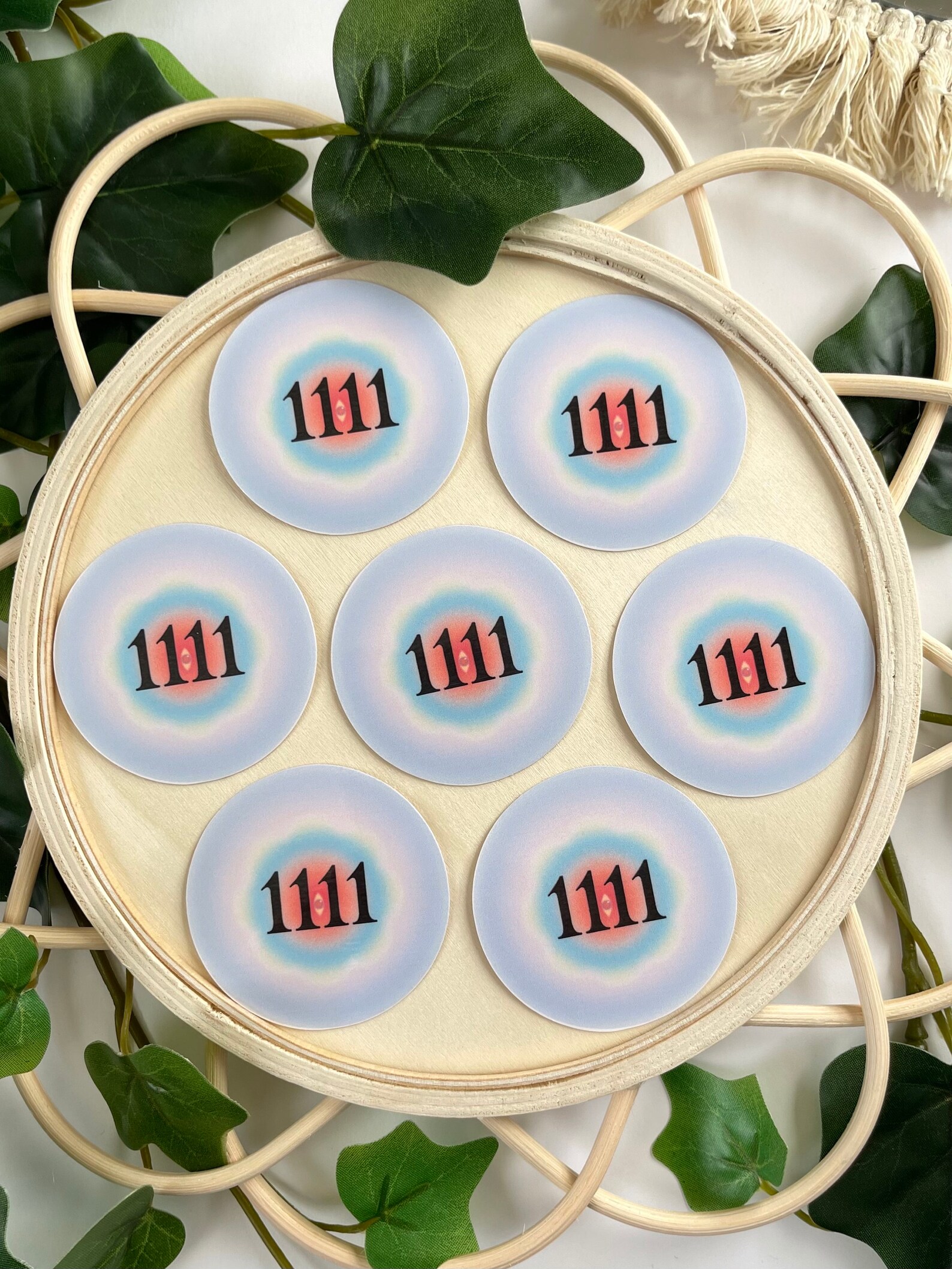 Angel Number Stickers Aura Numerology Stickers Synchronicity - Etsy