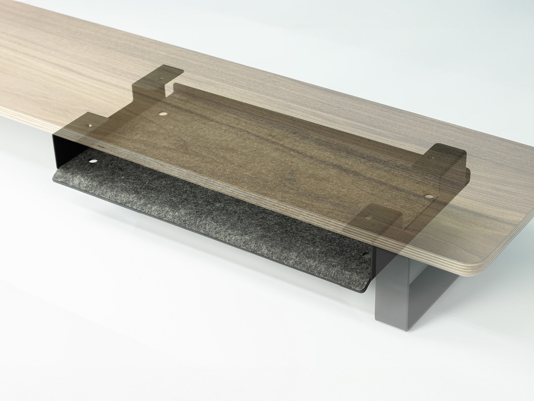 Steel Shelf for Monitor Stand Office Desk Accessories, Desk Shelf ...