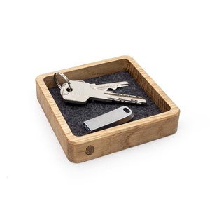 Catch All Wooden Tray / Office Desk Accessories for Women and - Etsy