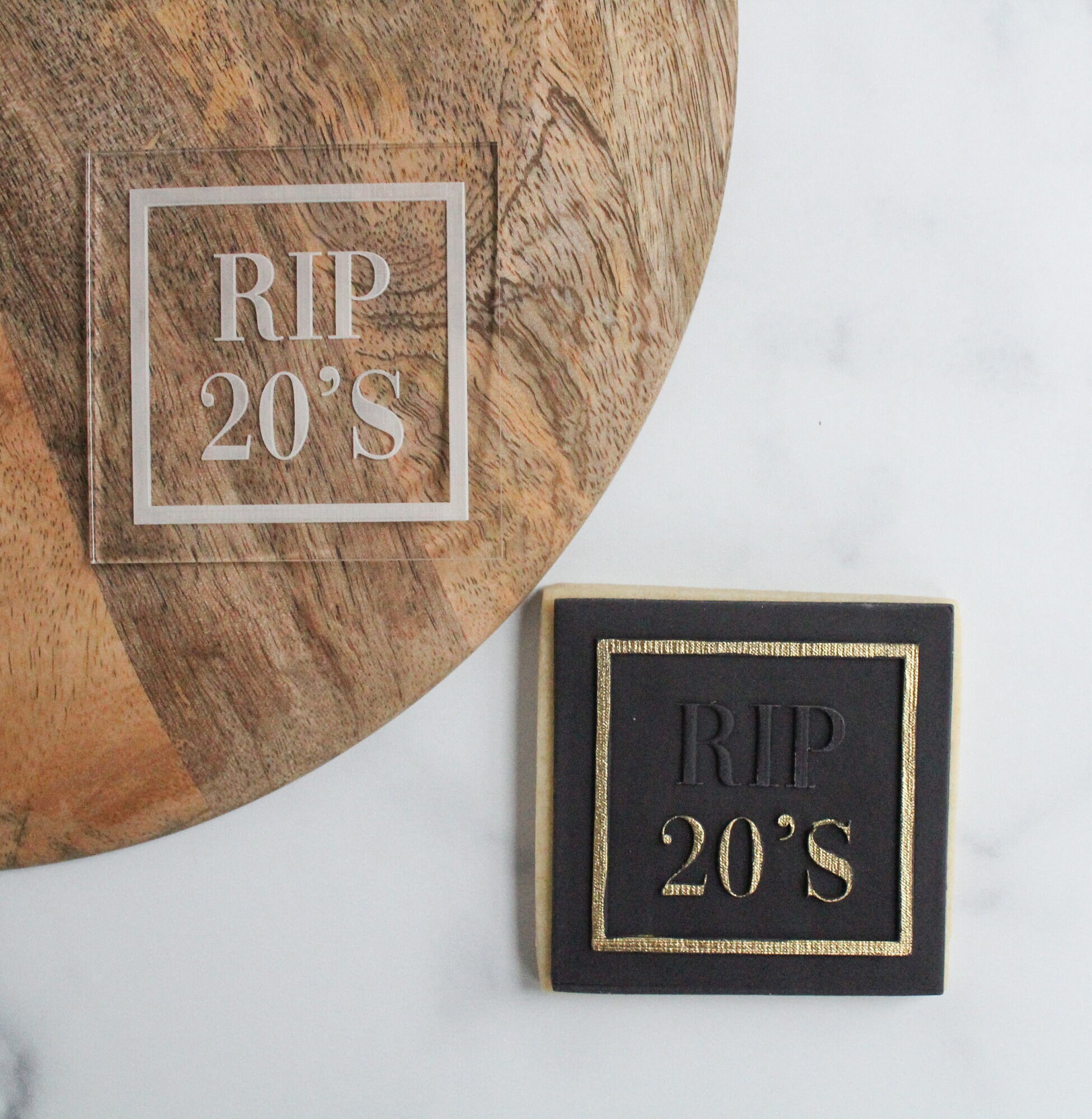 RIP 20s Acrylic Embosser Baking Food & Fermenting etna.com.pe