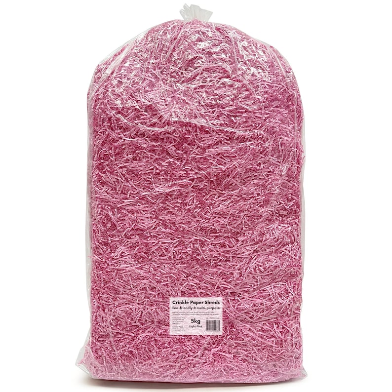Light Pink - 5kg - Crinkle Paper Shreds - Etsy