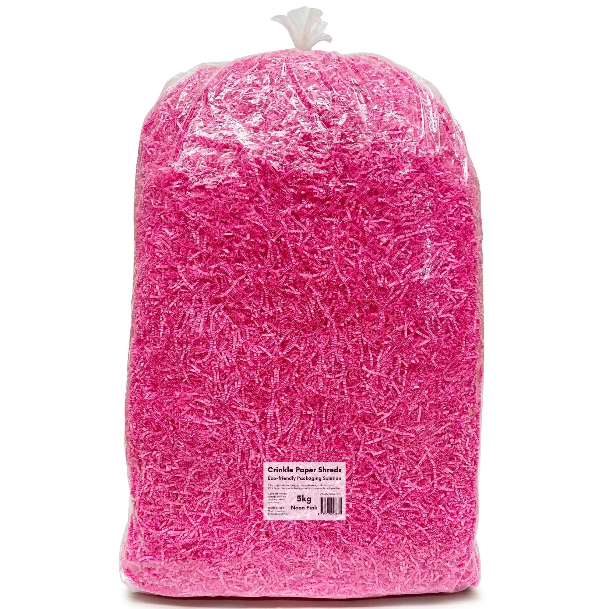 Neon Pink 5kg Crinkle Paper Shreds | Etsy