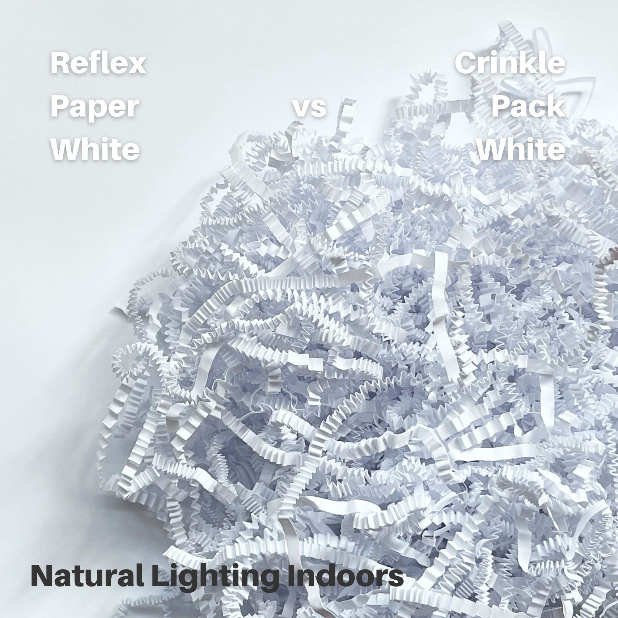 White - 1kg - Crinkle Paper Shreds - Etsy