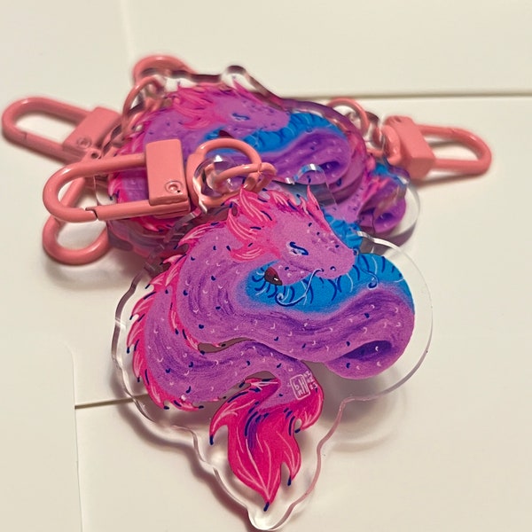 Dragon Keychain - Etsy