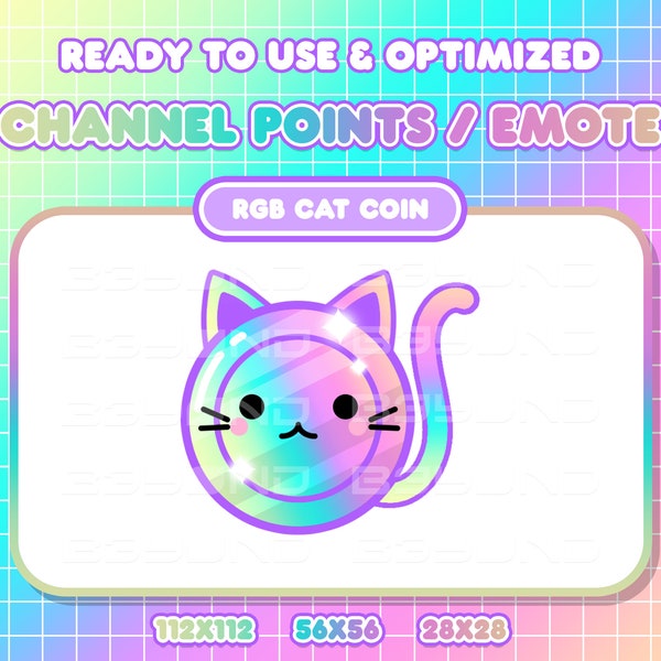 Twitch Channel Point Cat - Etsy