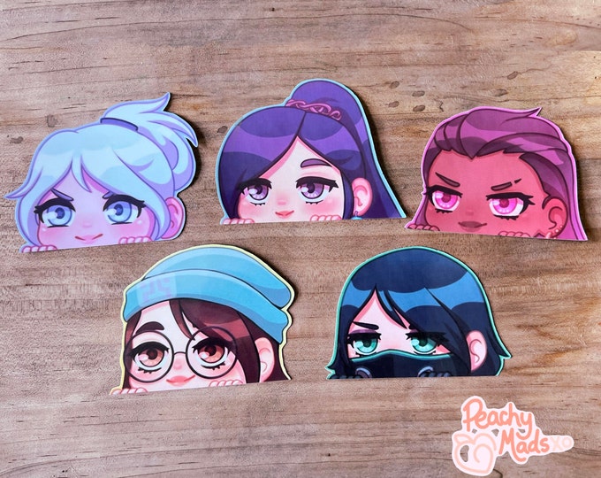 Waterproof Valorant Peeker Stickers for Cars - Etsy