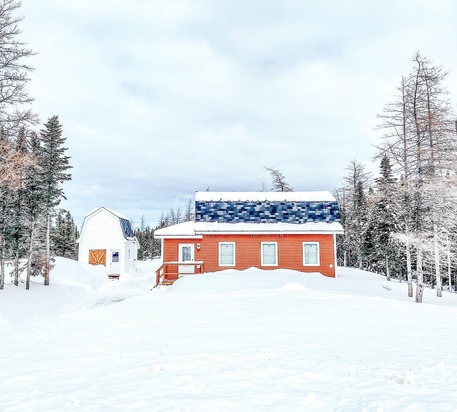 SMALL HOUSE PLANS 16x36 Small House Floor Plan 3 Bedroom 1 Bedroom Loft ...