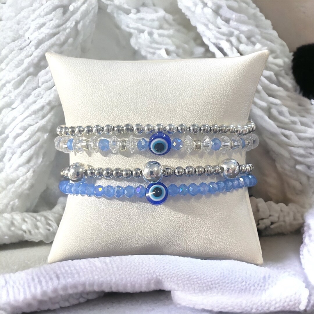 Evil Eye Bangle - Etsy