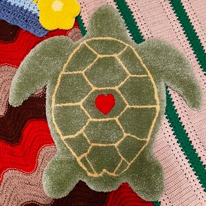 Save the Turtles Rug - Etsy
