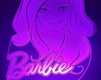 Barbie LED Neon Sign Light 8x12 - Etsy