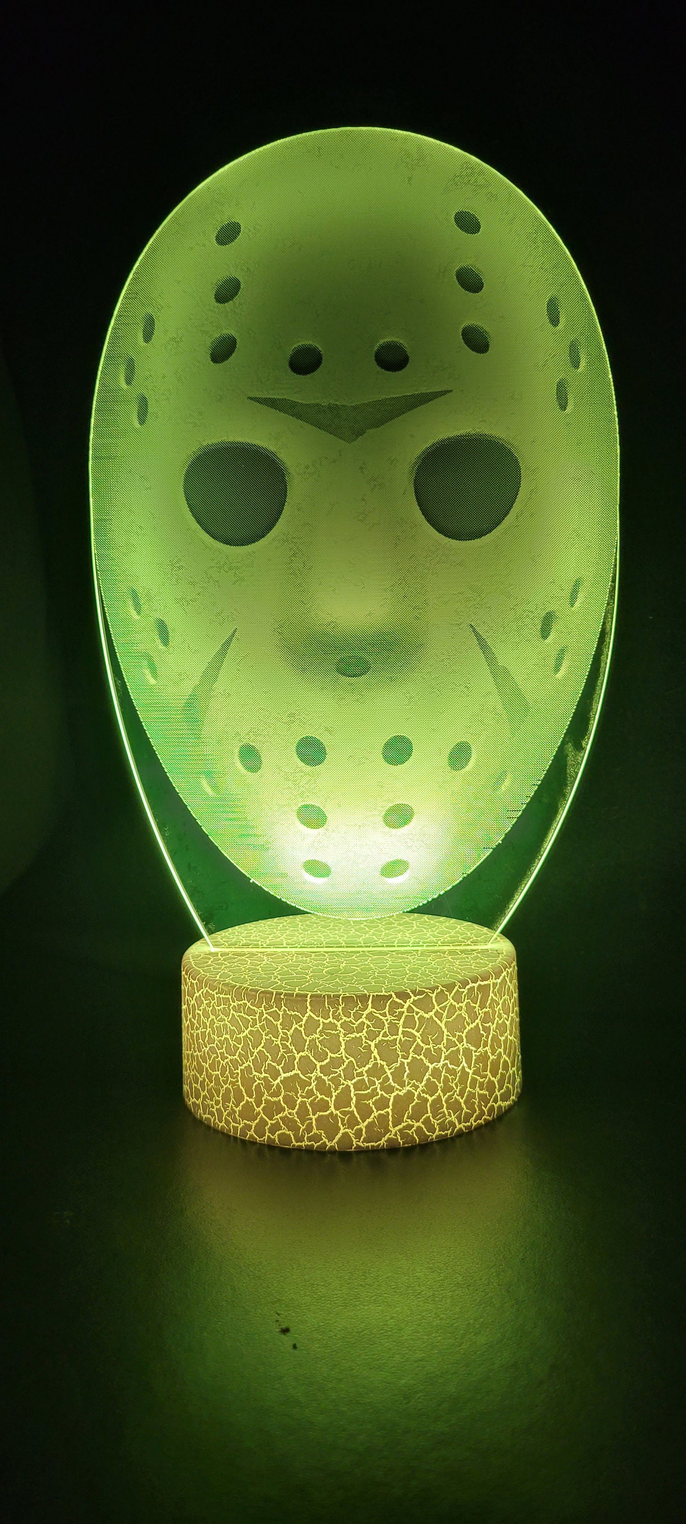 Horror Movie Mask LED Lamp - Etsy