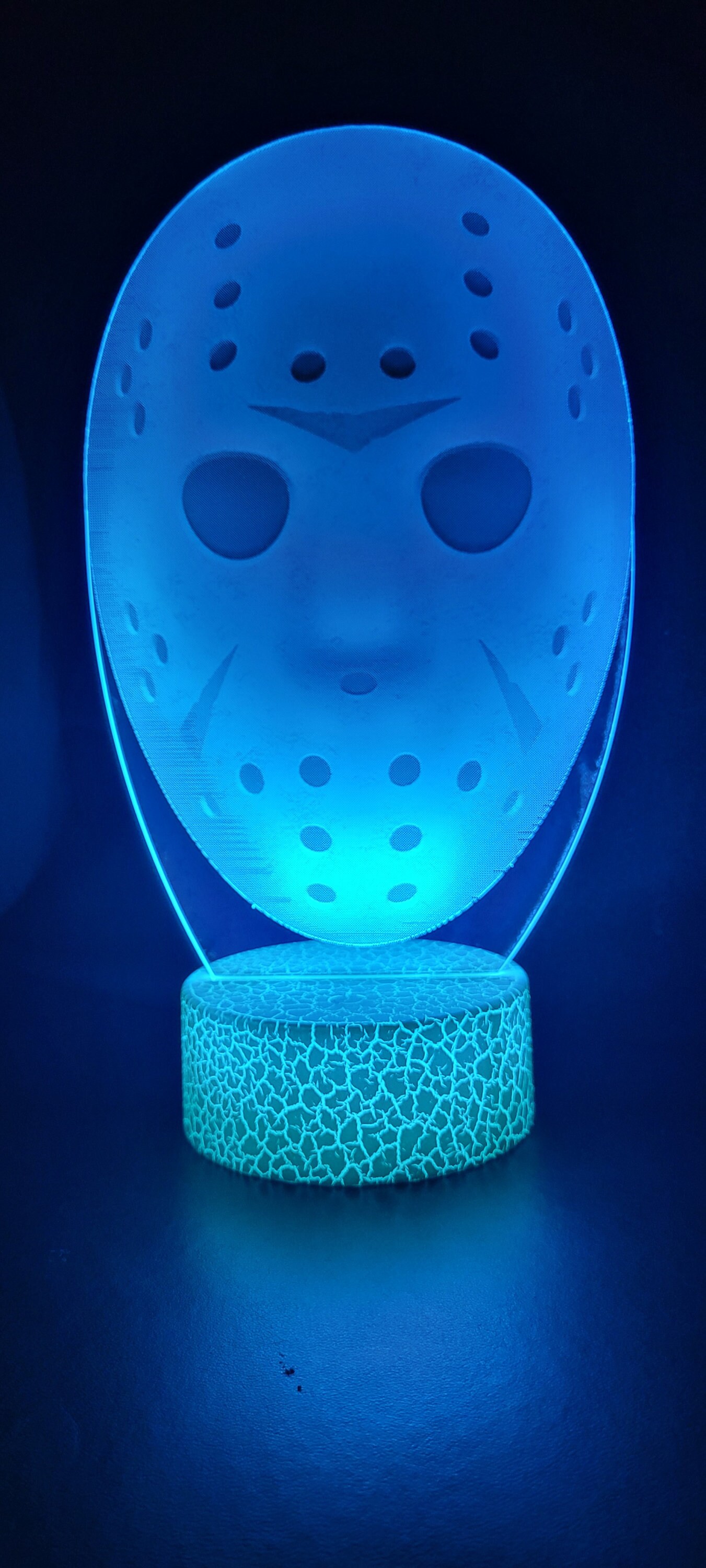 Horror Movie Mask LED Lamp - Etsy