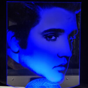 Elvis Presley 3d LED Lamp - Etsy