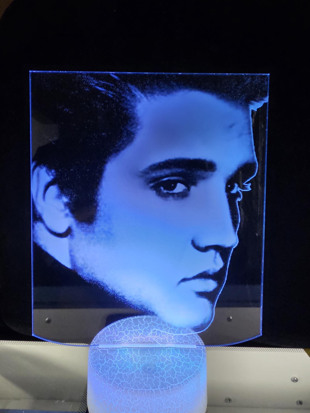 Elvis Presley 3d LED Lamp - Etsy