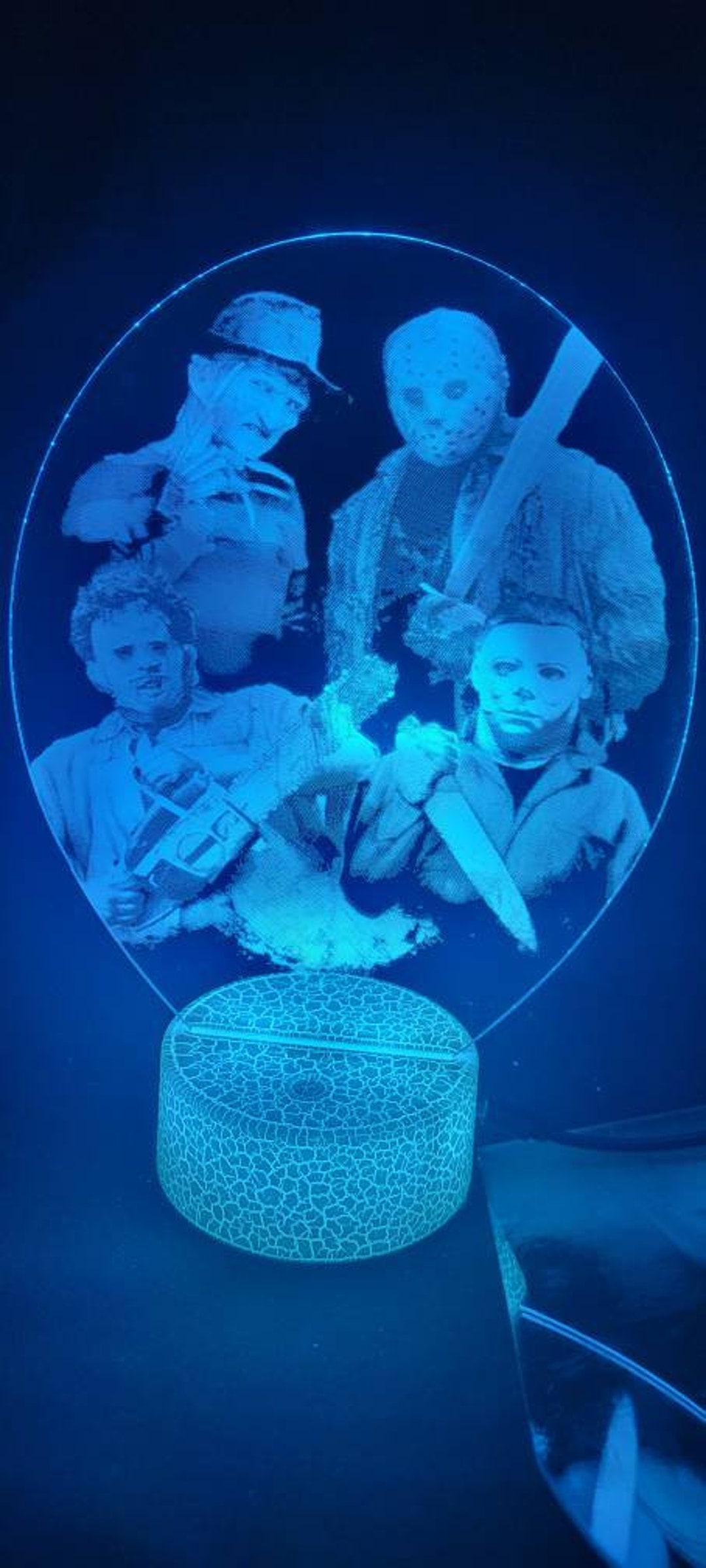 Horror Movie Custom Made Lamp - Etsy